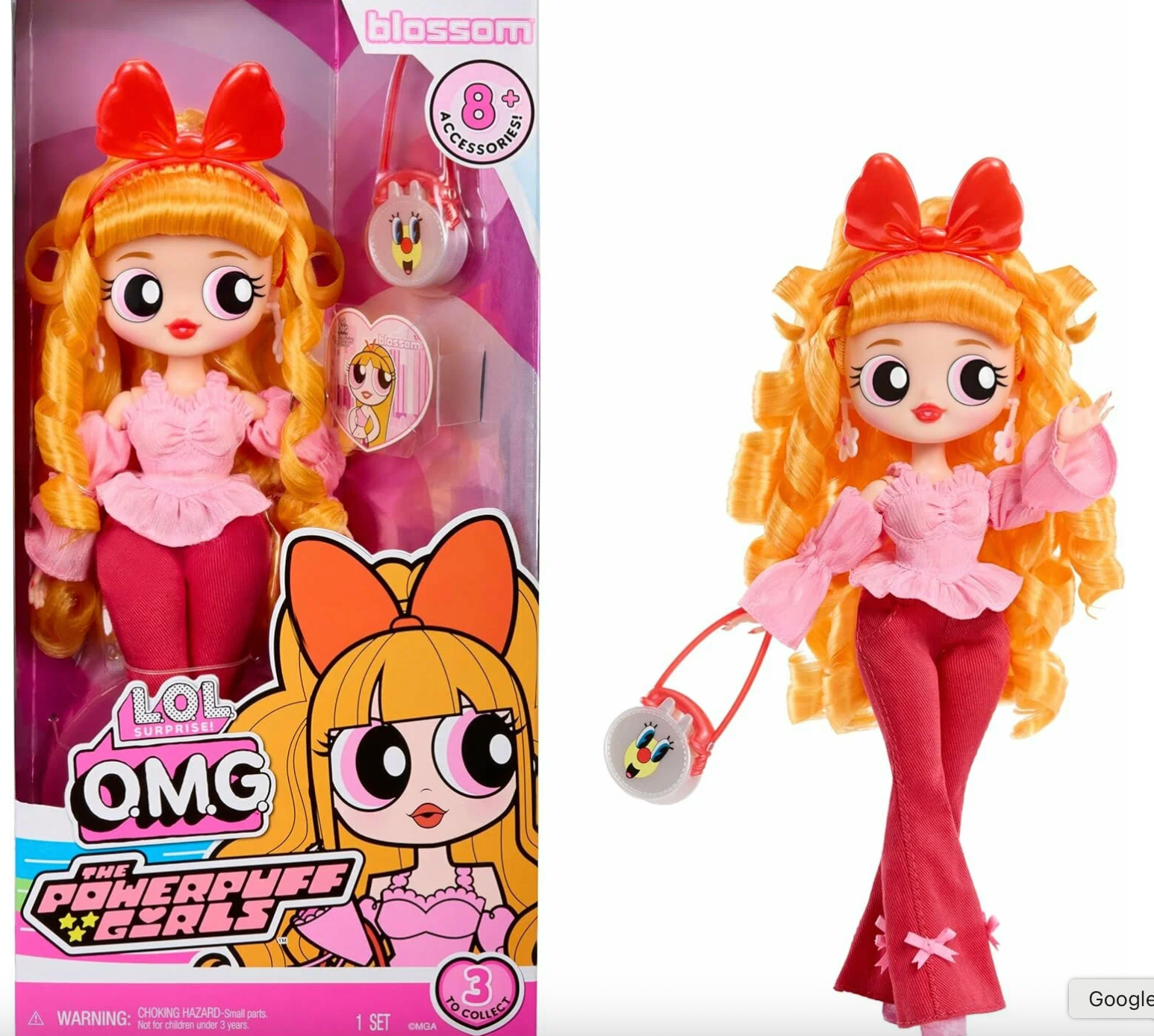 Кукла модельная с аксессуарами L.O.L. Surprise! OMG Powerpuff Girls Blossom