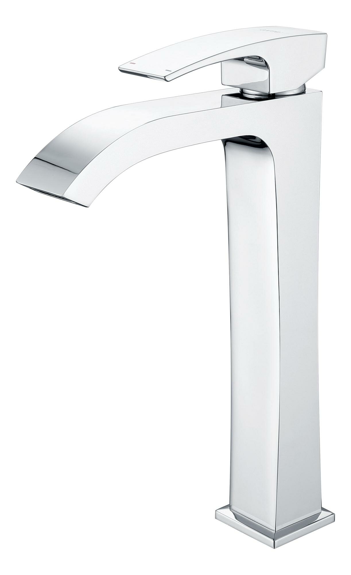 Смеситель для раковины высокий Gappo G1007-81 хром