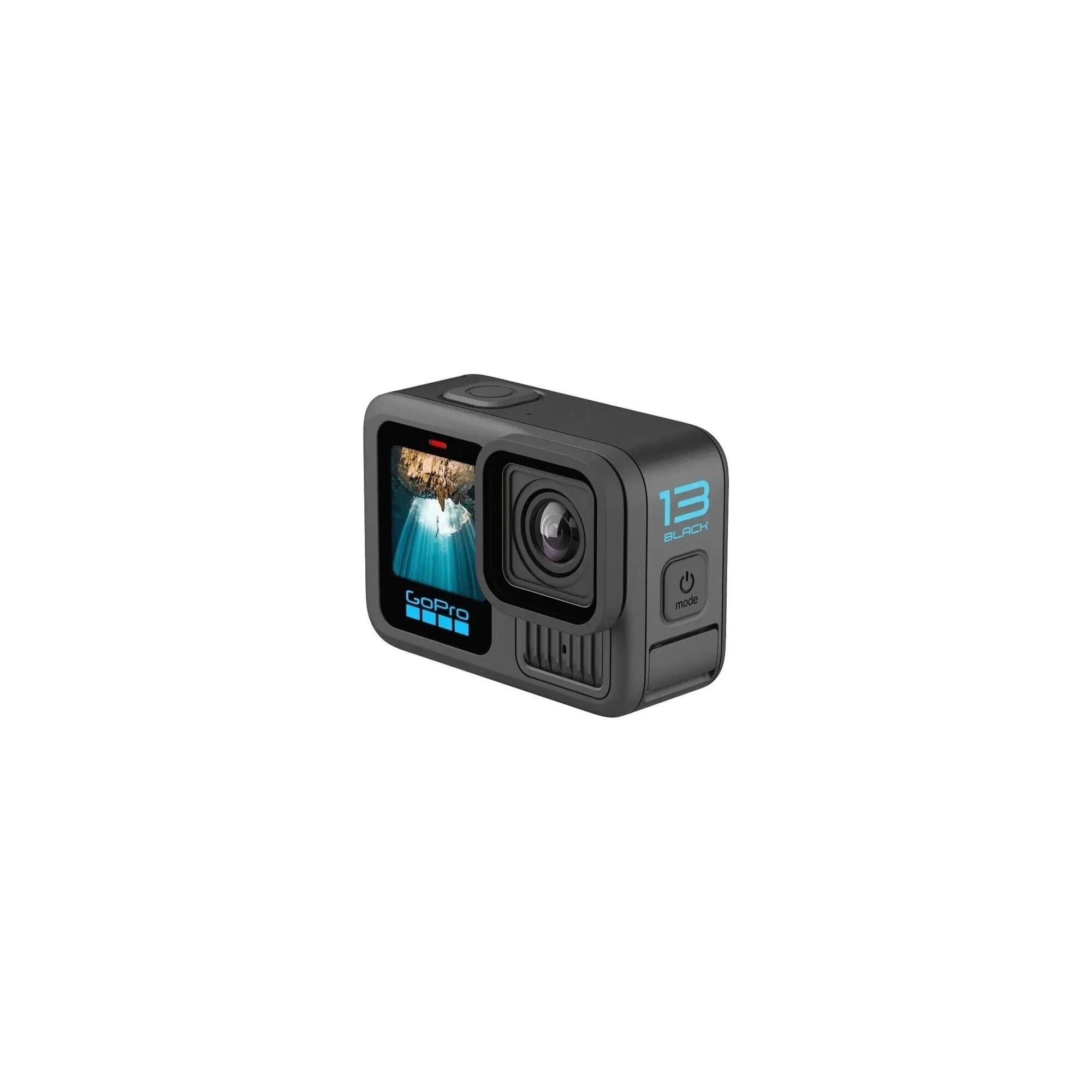Экшн-камера GoPro Hero13, 27,6 МП, 5,3K, 30 кадров/с, крепление, черная