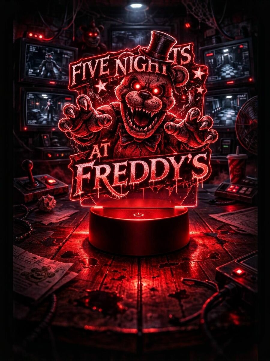 3D-Светильник Five Nights at Freddys 2