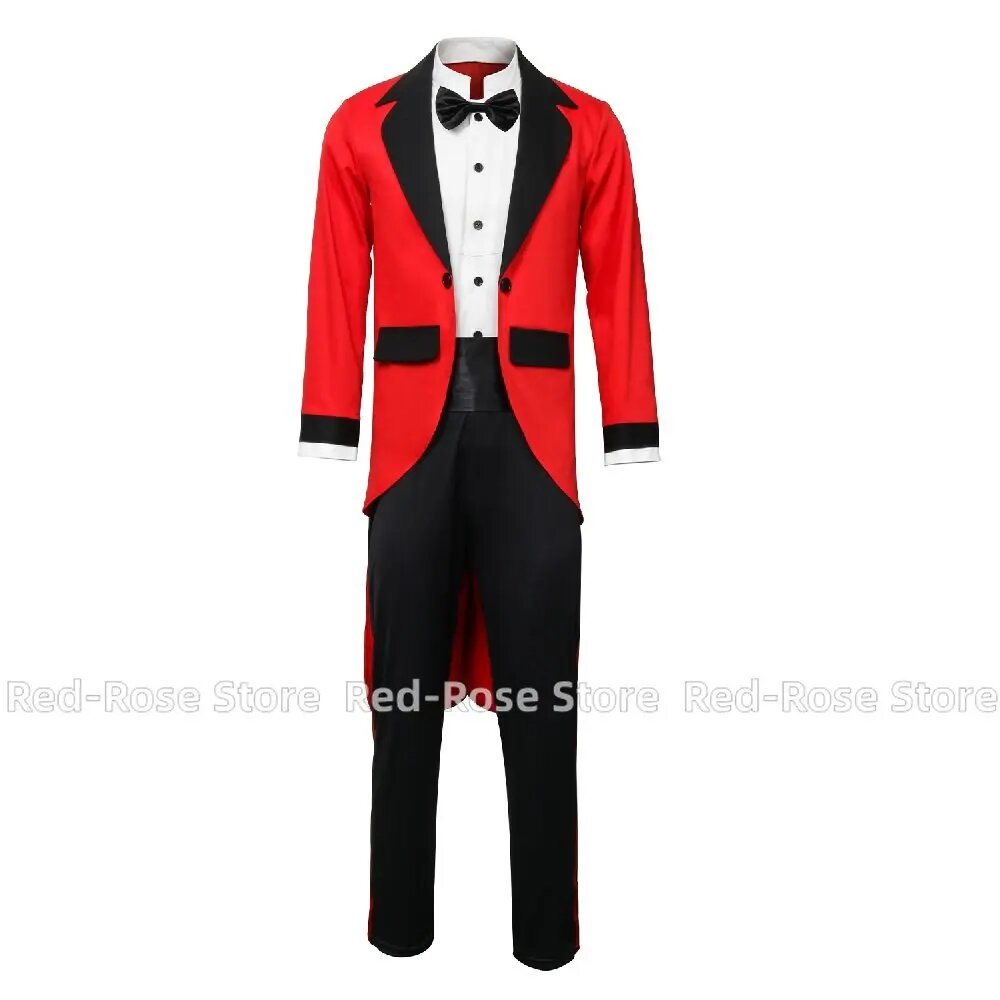 Костюм для косплея The Greatest Showman, красный смокинг, мужской XL, Type B