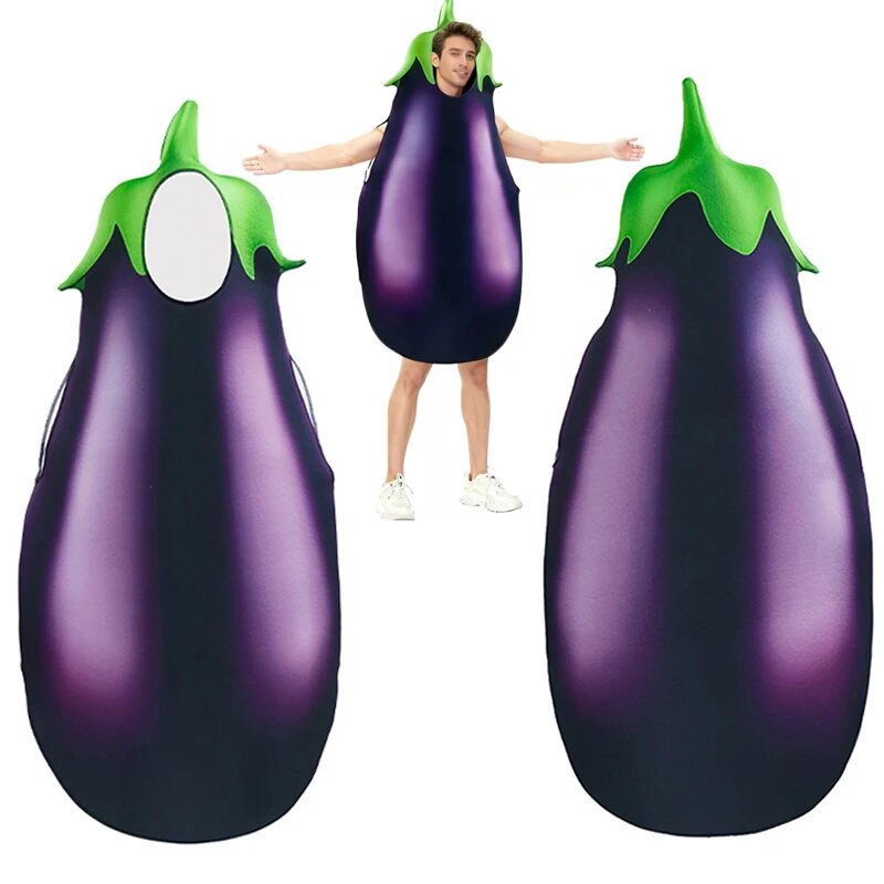 Костюм баклажан фиолетовый для взрослых