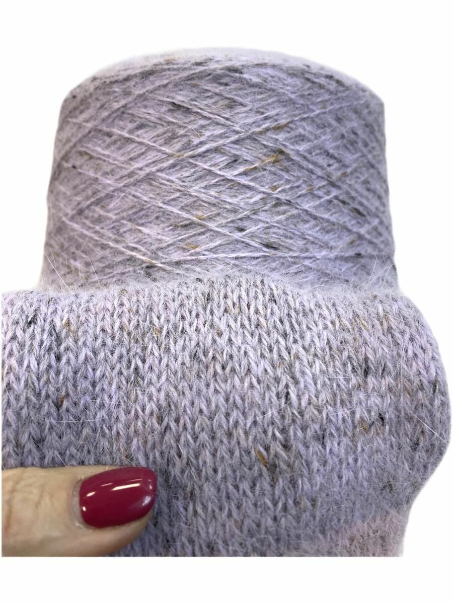 Пряжа на бобине Ангора Твид (Италия) 75% ангора 5% вискоза 20% п/а 100г-450м 200г