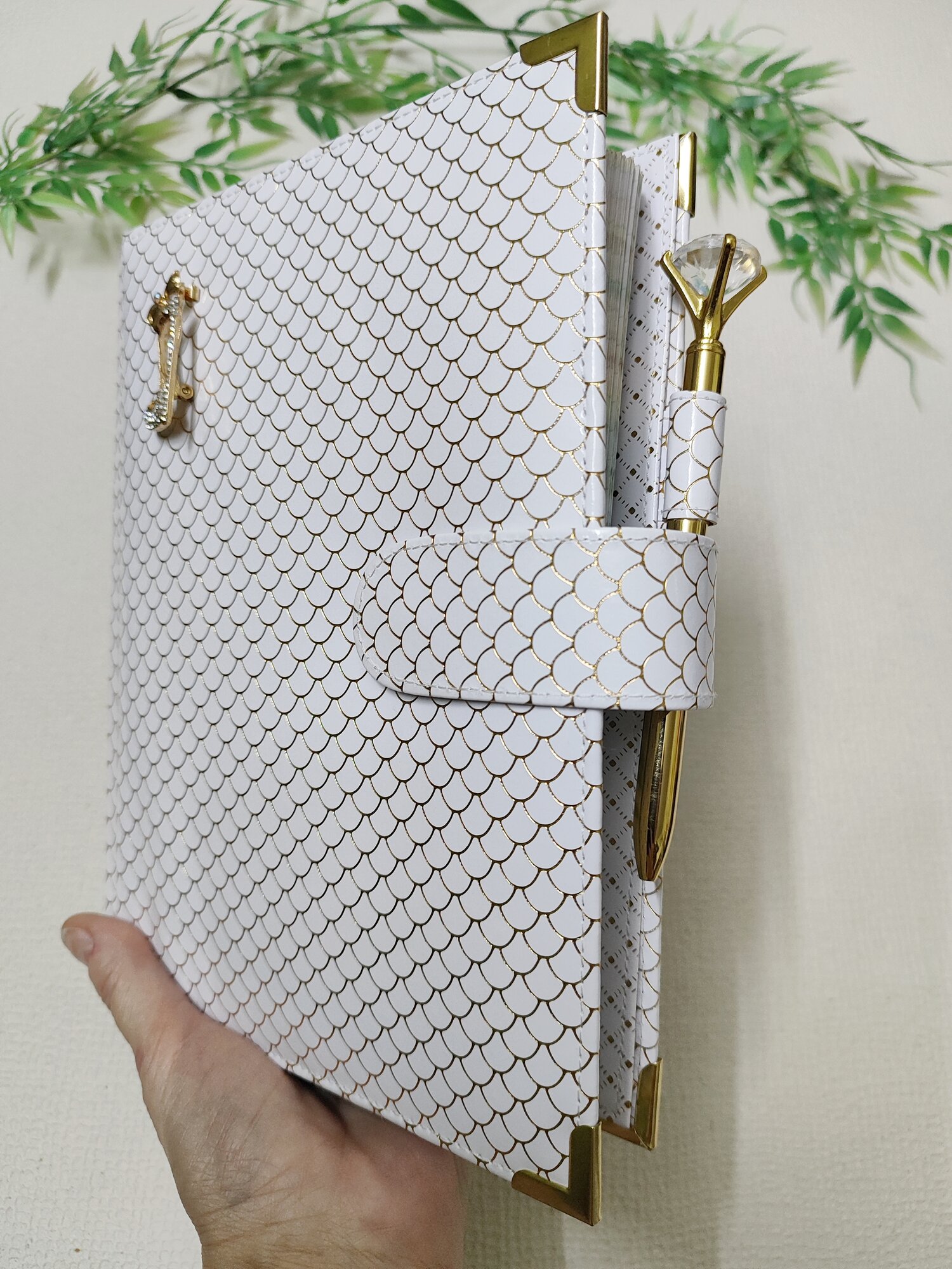 Блокнот "Туфелька для Золушки", А5, на кольцевом механизме, 140 л, обложка из экокожи