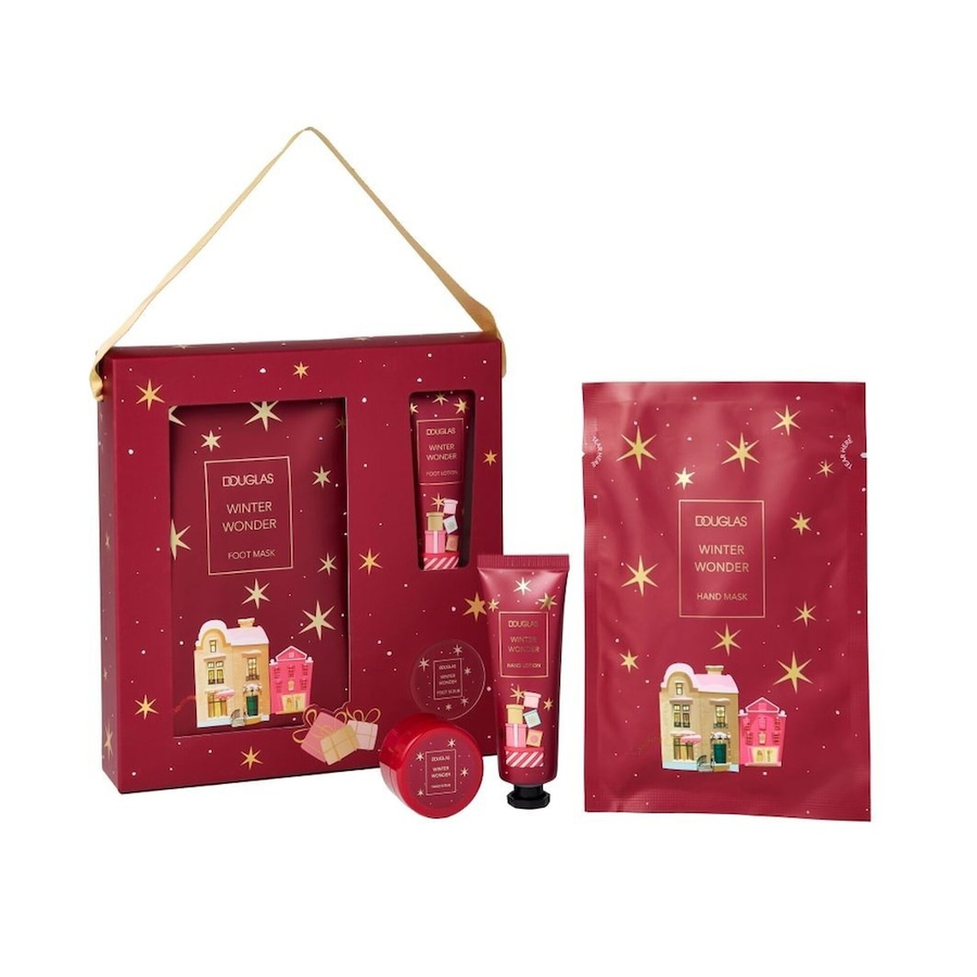 Douglas Collection Набор для ухода за ногами Seasonal Winter Wonder Soft Feet, 4 предмета