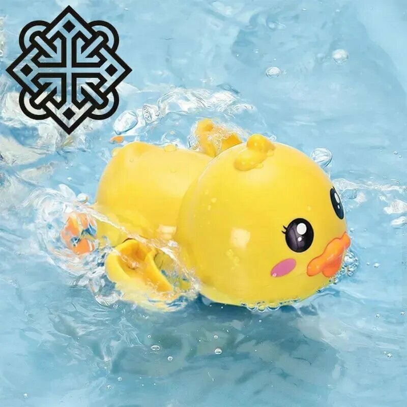 Заводные игрушки для ванной комнаты для малышей, девочек, мальчиков, черепах, дельфинов, уток, обучение купанию