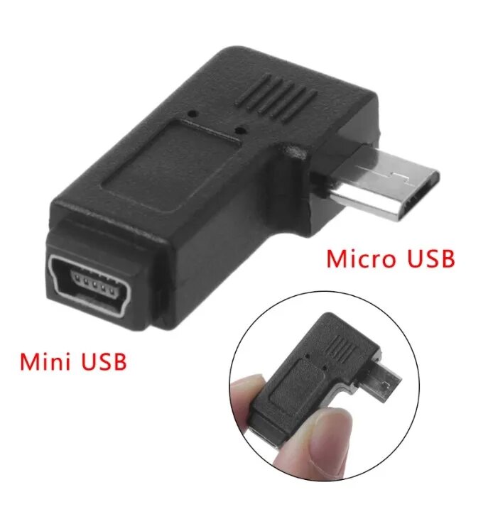 Адаптер Micro USB - Mini USB CY RI — фото 1