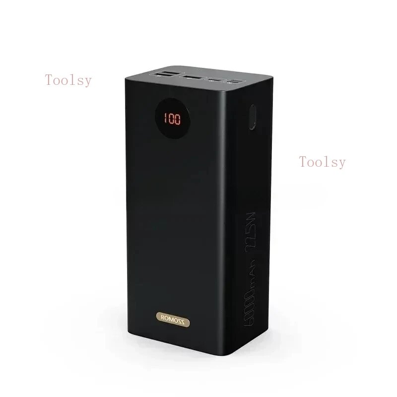 Romoss PEA60 Power Bank 60000 мАч, черный