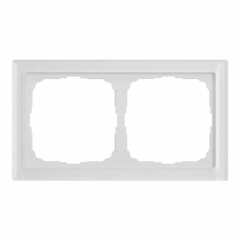 Рамка 2-м ArtGallery Pure органич. стекло бел. SE GAL320102