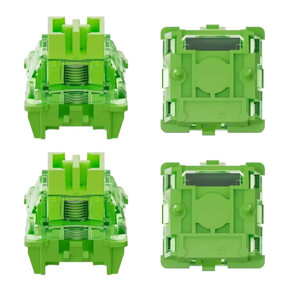 Green Dragon Magnetic Switches for Magnetic Keyboards Plastic and Metal Build