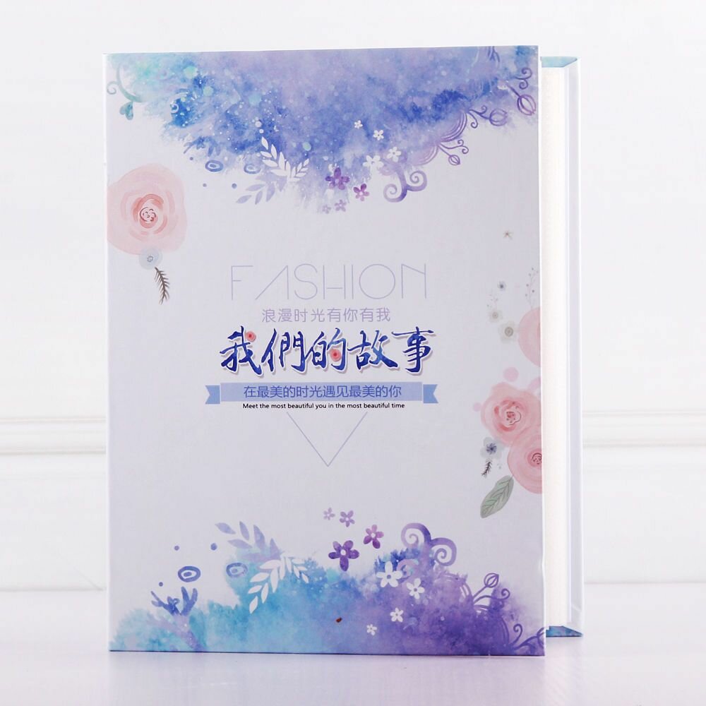 Фотоальбом в одной упаковке: семейный фотоальбом, фотоальбом для пар, памятный альбом для записи роста ребенка, детский фотоальбом с вкладными страницами.