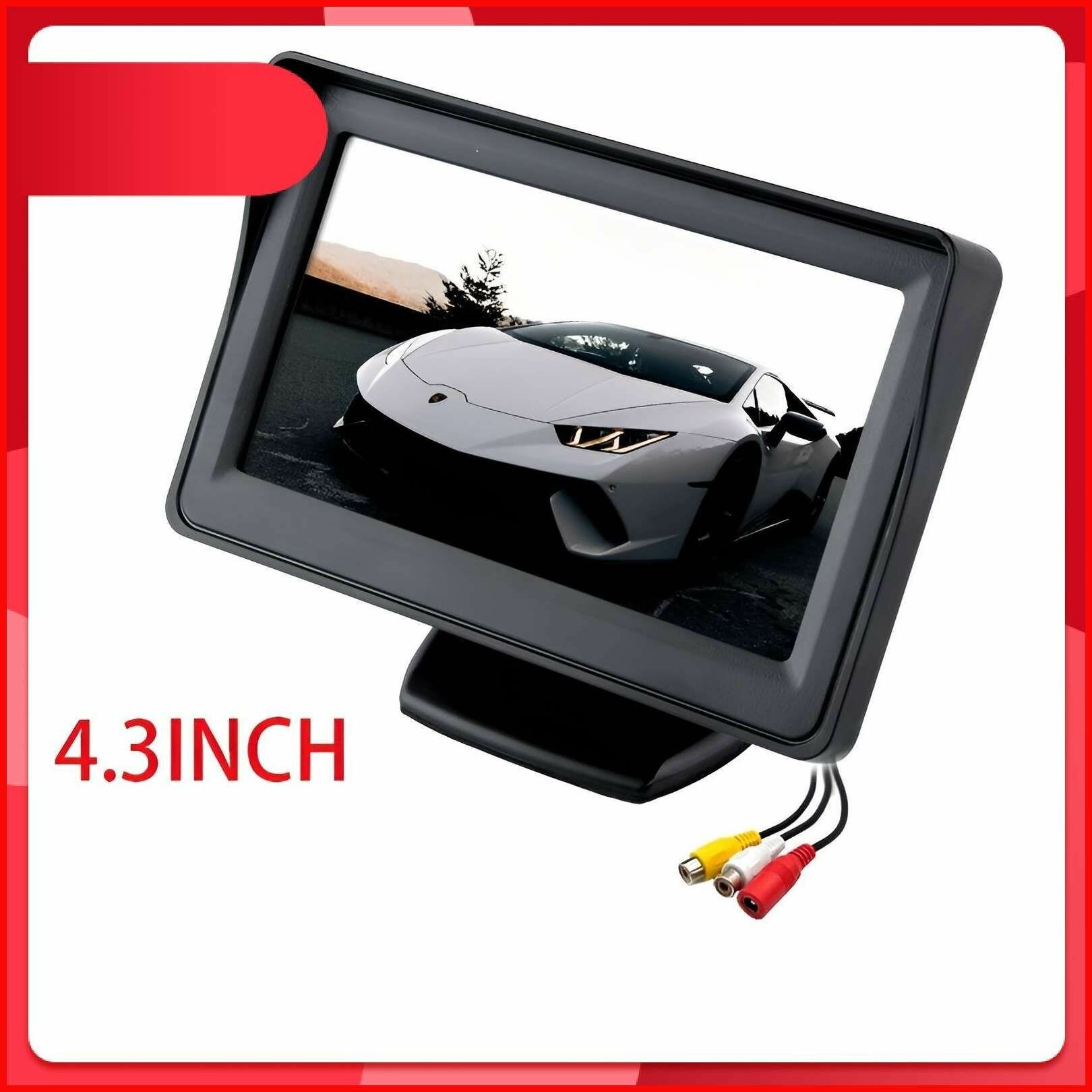Монитор 4,3 дюйма для камеры заднего вида. Автомобильный