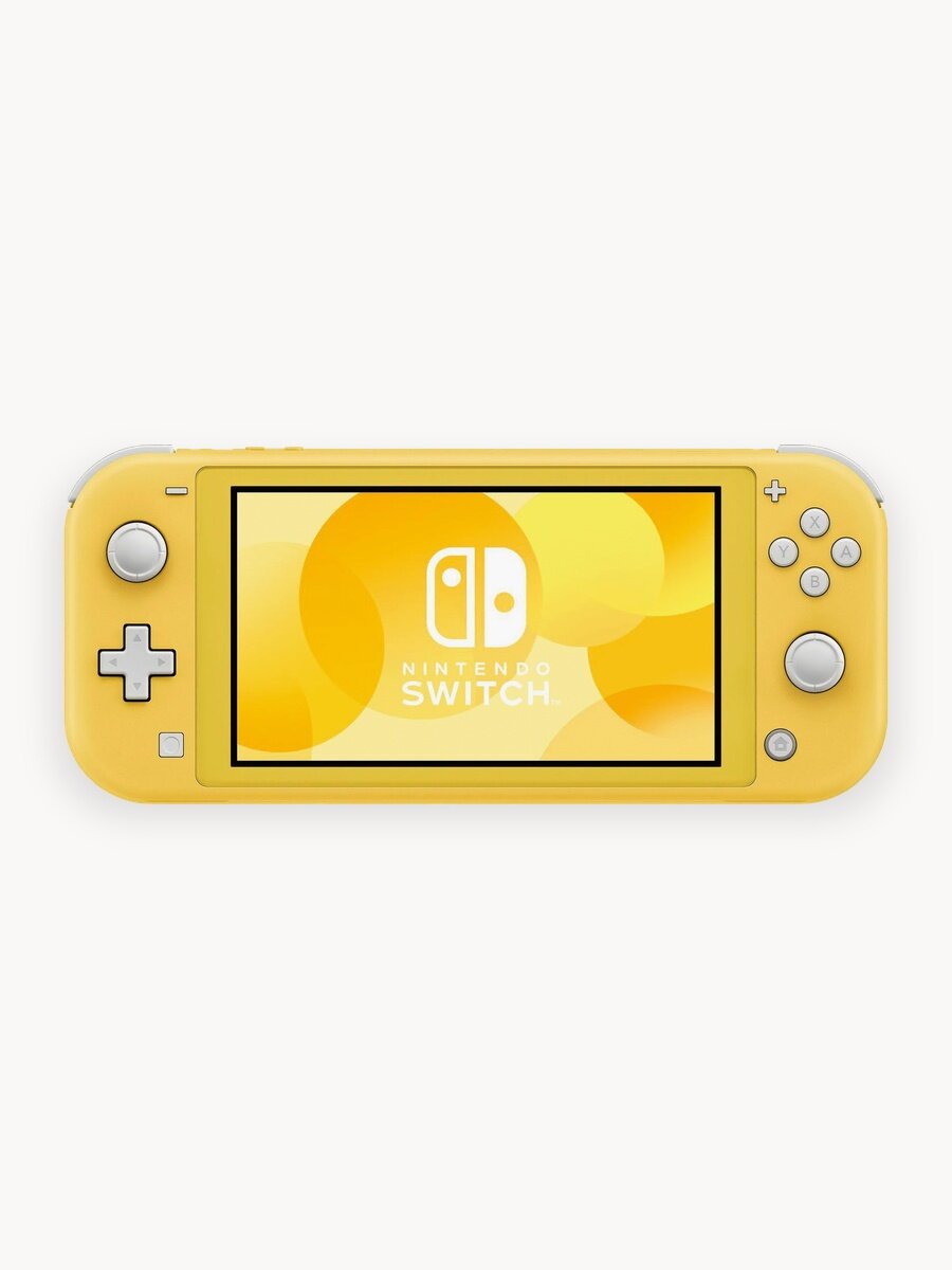 Игровая приставка Nintendo Switch Lite 32 ГБ HDD, без игр, желтый