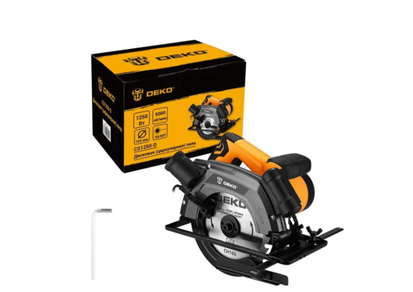Пила дисковая Deko CS1250-D (083-1100)
