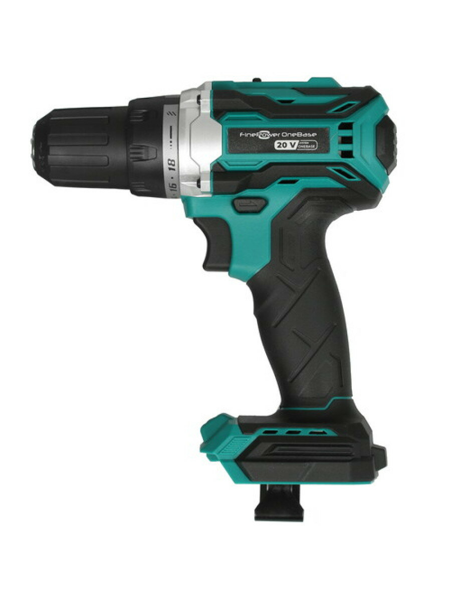 Дрель-шуруповерт FinePower OneBase CDBL50 OneBase20 , Без ЗУ, Без АКБ