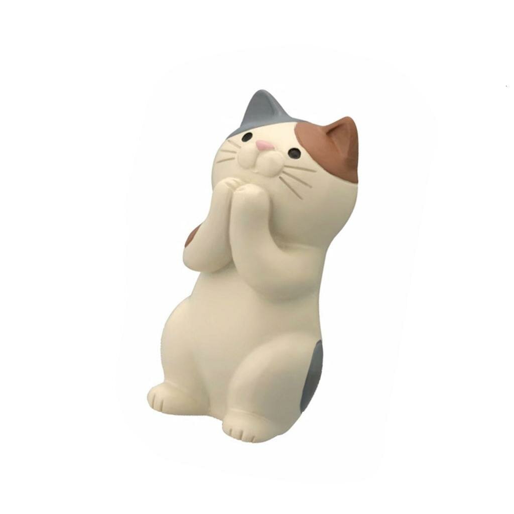 Держатель для карандашей в виде сидящей кошки, 3