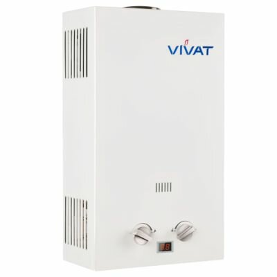 Газовая колонка VIVAT JSQ 20-10 NG (белая), шт