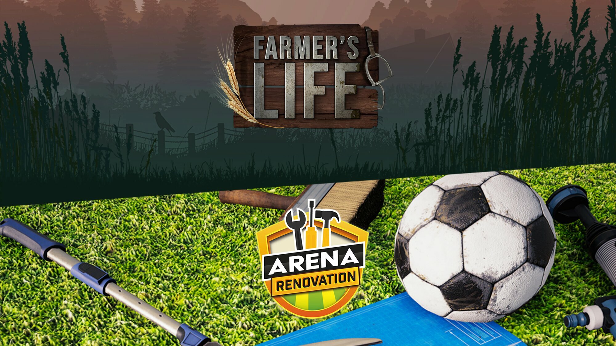 Farmers Life Arena Renovation Bundle для Sony PlayStation | PS5 на русском языке | Игра навсегда | Быстрая доставка (Турция)