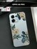 Силиконовый чехол на Oppo A6 Pro / Оппо A6 Про с принтом Бежевые и голубые бутон...
