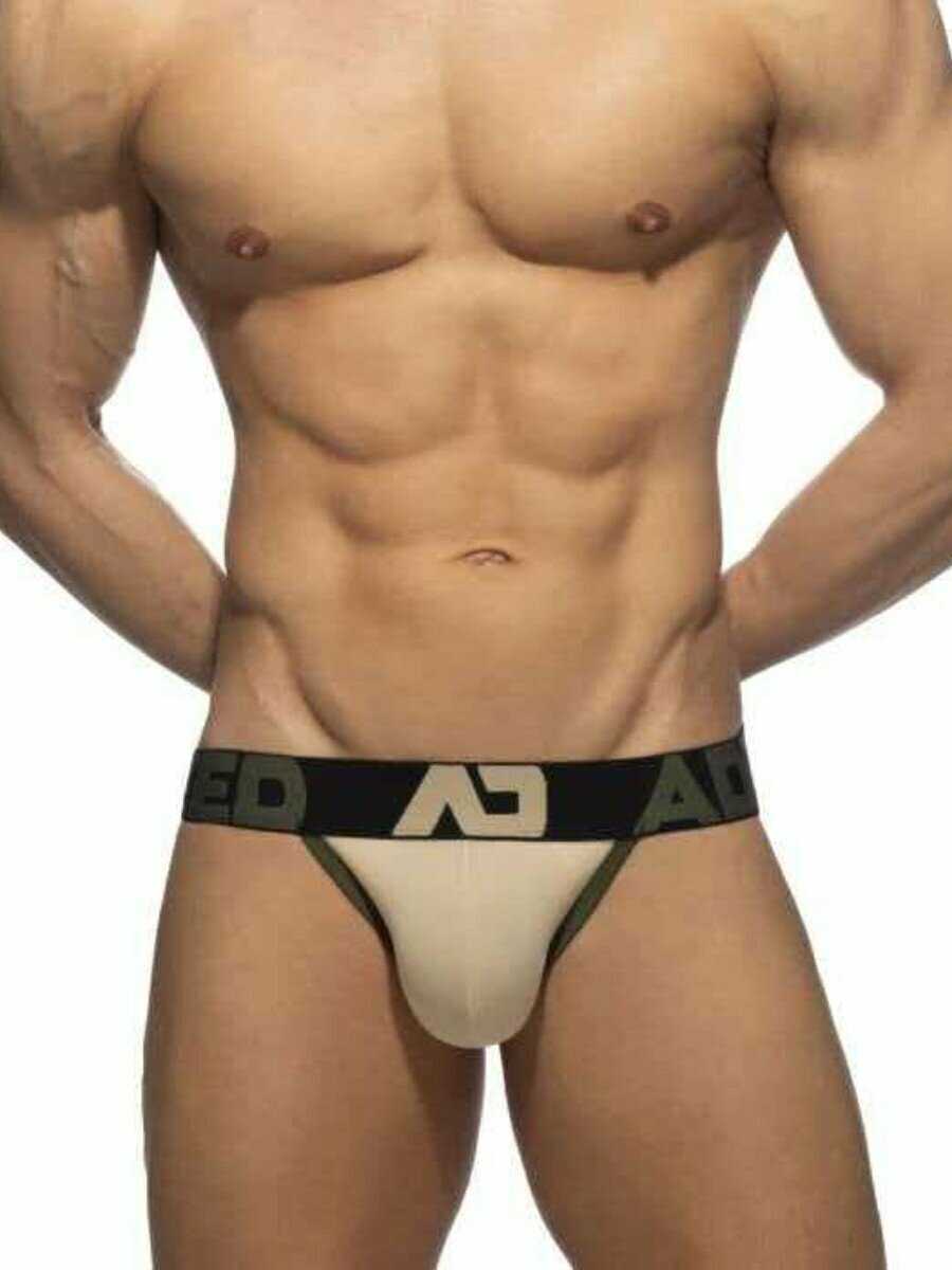 Мужские трусы джоки бежевые с пуш-ап Addicted AD1082-20 XL (50)