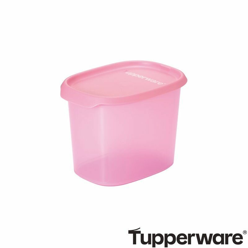Контейнер "One Touch Fresh" (1.1л) розовый 1шт Tupperware