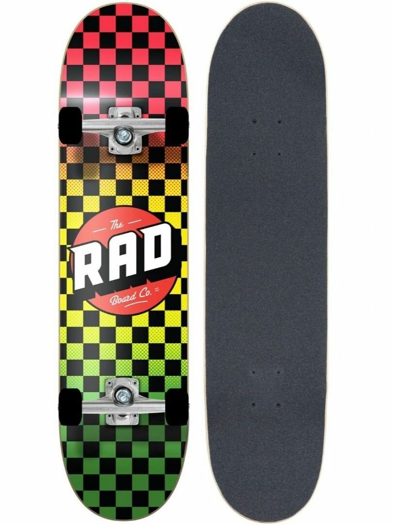 Скейтборд Rad Dude Crew Checkers Multi 8.0 x 32 2026