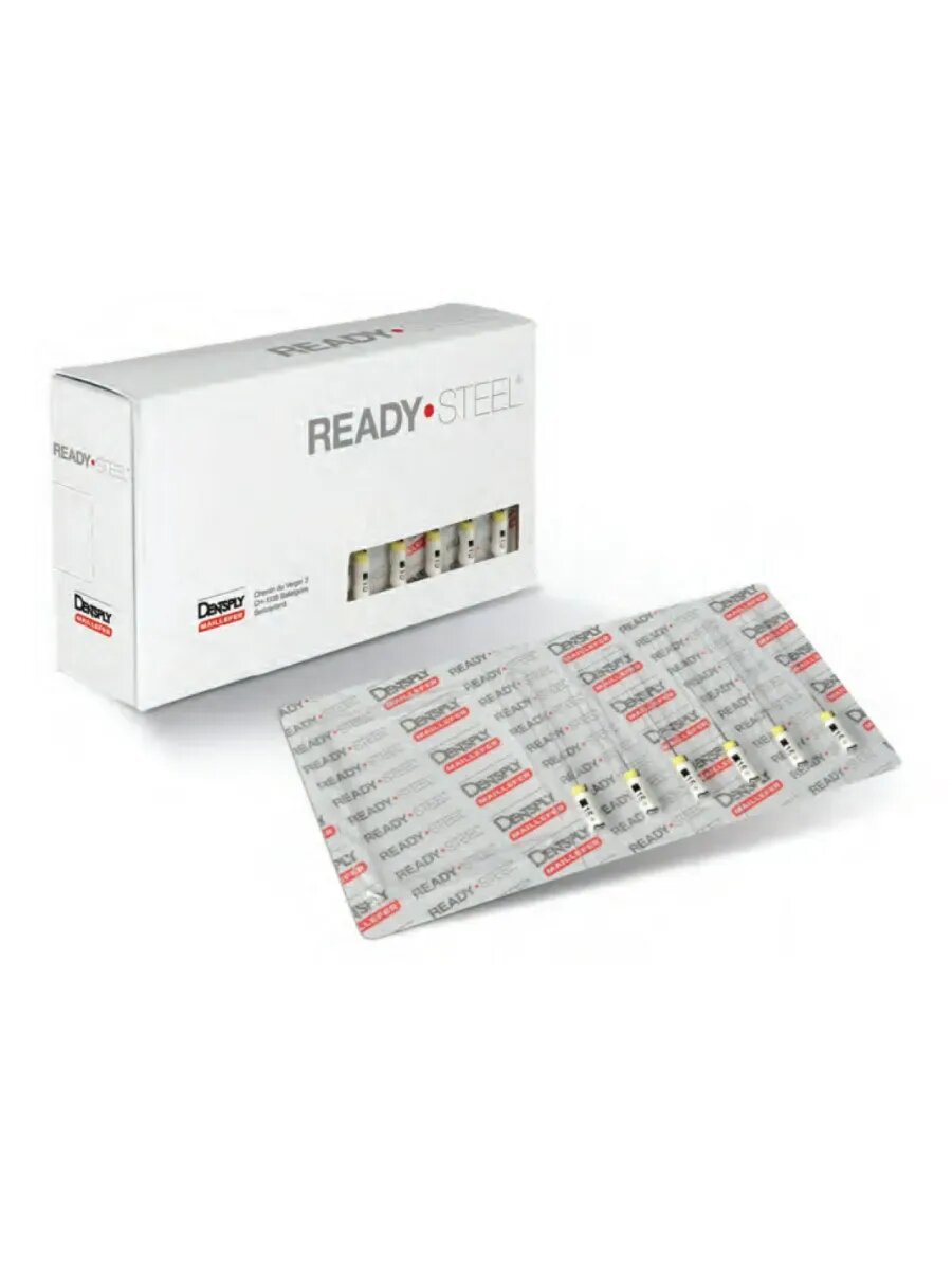K-File ReadySteel № 020 25 мм, 6 шт. - каналорасширитель
