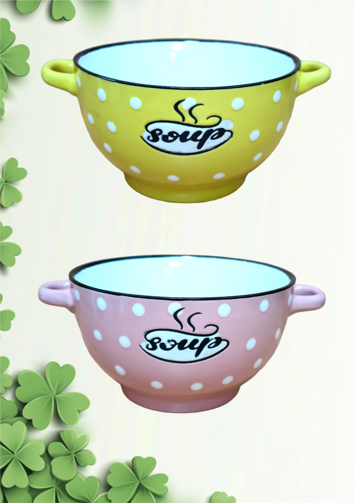 Бульонница супница с ручками 2 штуки 650 мл