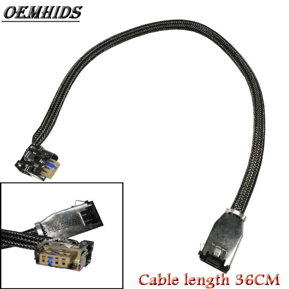 Оригинальный кабель Oemhids 90036216 89089109 89089108 90008883 для ксеноновых ламп D3S D3R D8S, провод для лампы XC60 36 см и Q5L 32 см