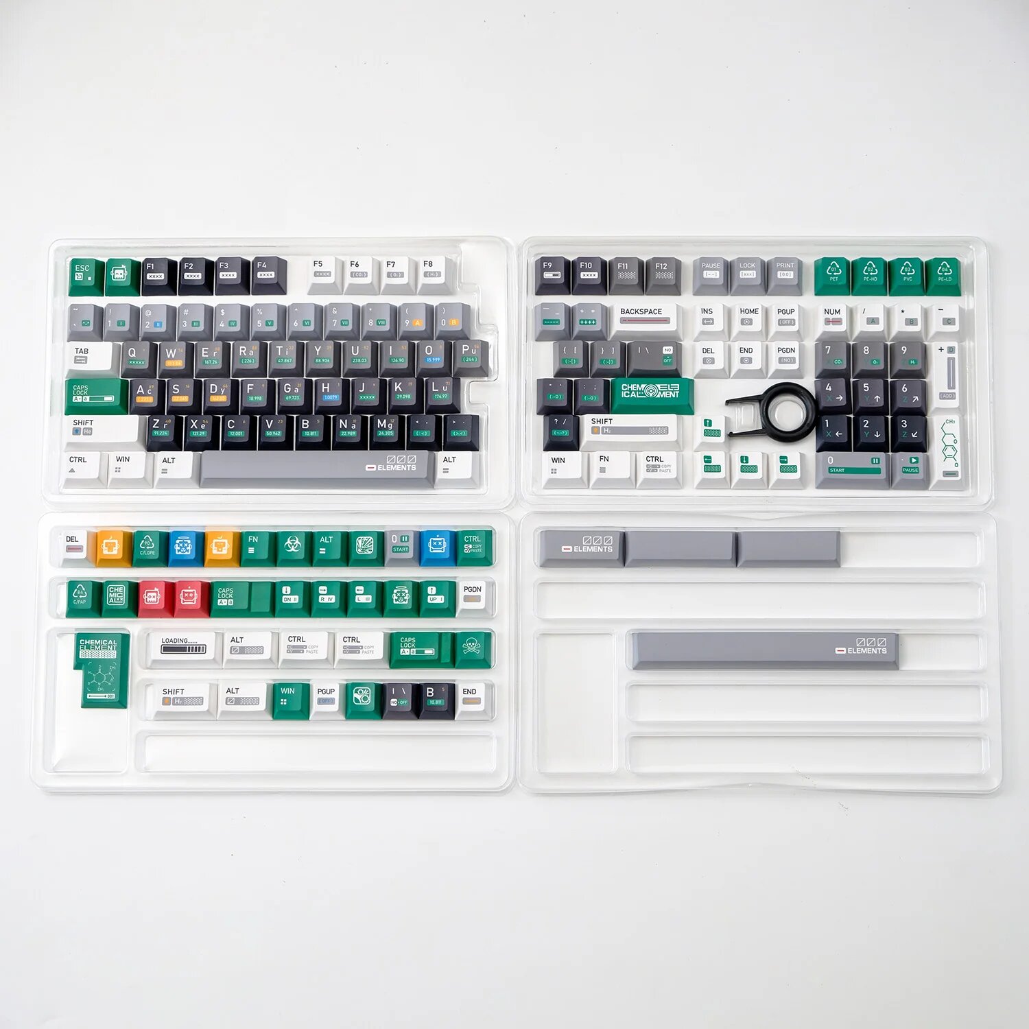 150 клавиш/набор, колпачки для клавиш с химическим элементом, профиль Cherr, PBT Dye Sub, колпачки для клавиш в стиле аниме для DIY MX Switch, механическая клавиатура с индивидуальной раскладкой