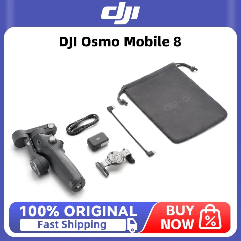 DJI Osmo Mobile 8, цвет: OM8 Mic Mini W — фото 1