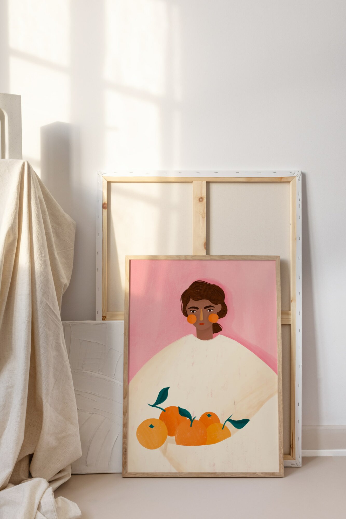 Плакат H&M "Bea Muller - The Woman With The Oranges", 50x70 см, бумага