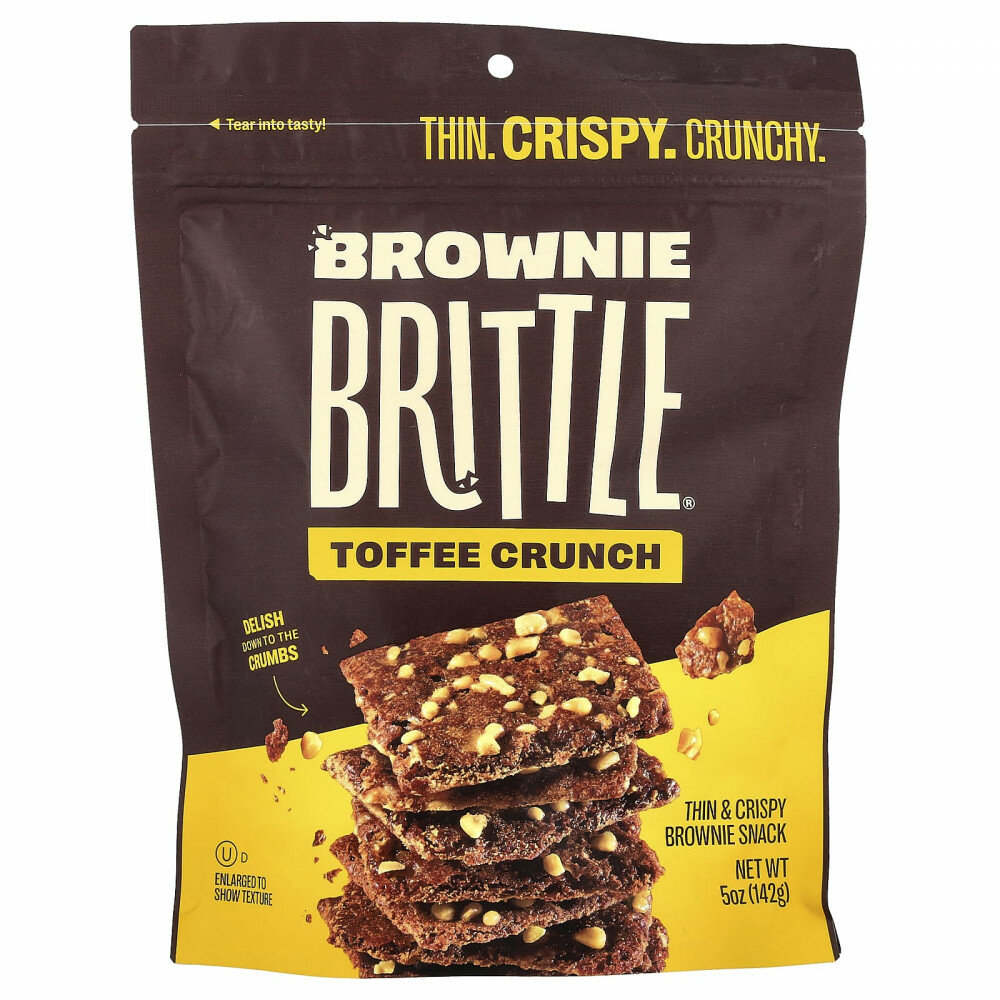 Sheila G's, Brownie Brittle®, хрустящая ириска, 142 г (5 унций)