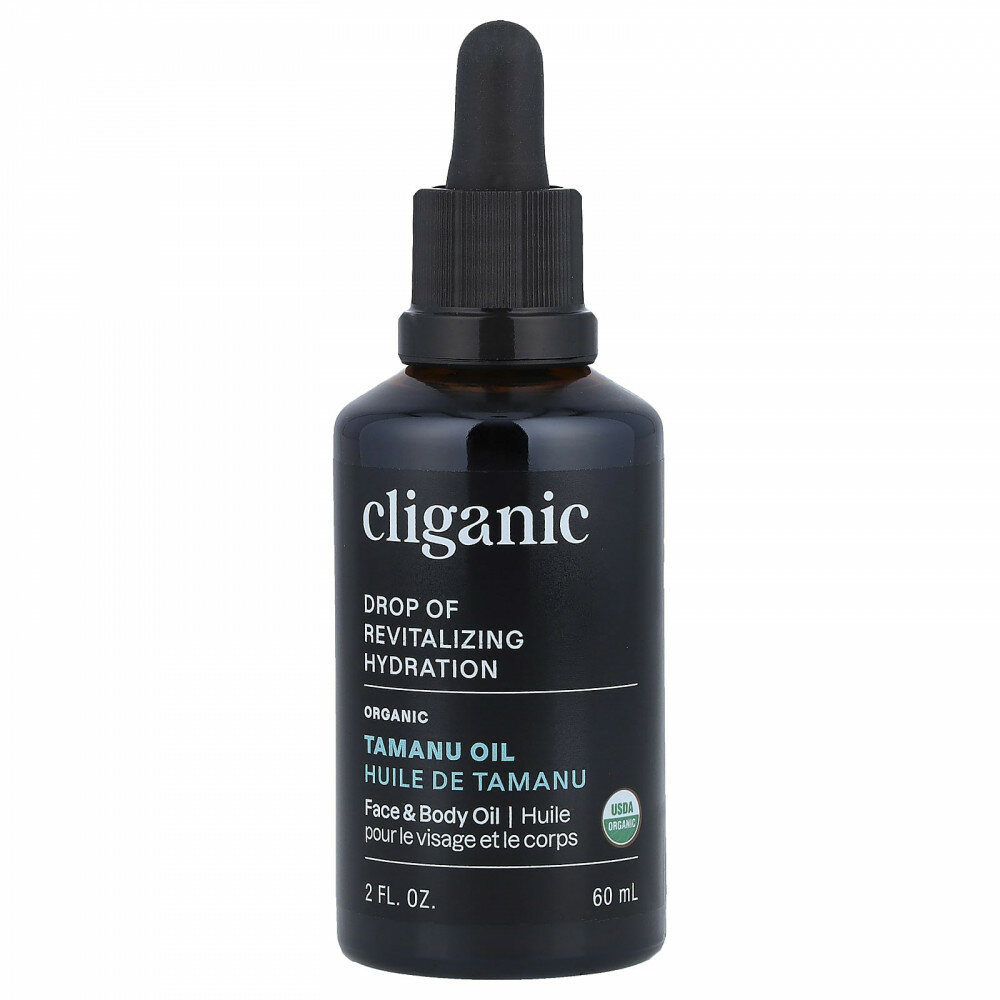 Cliganic, органическое масло таману, 60 мл (2 жидк. унции)