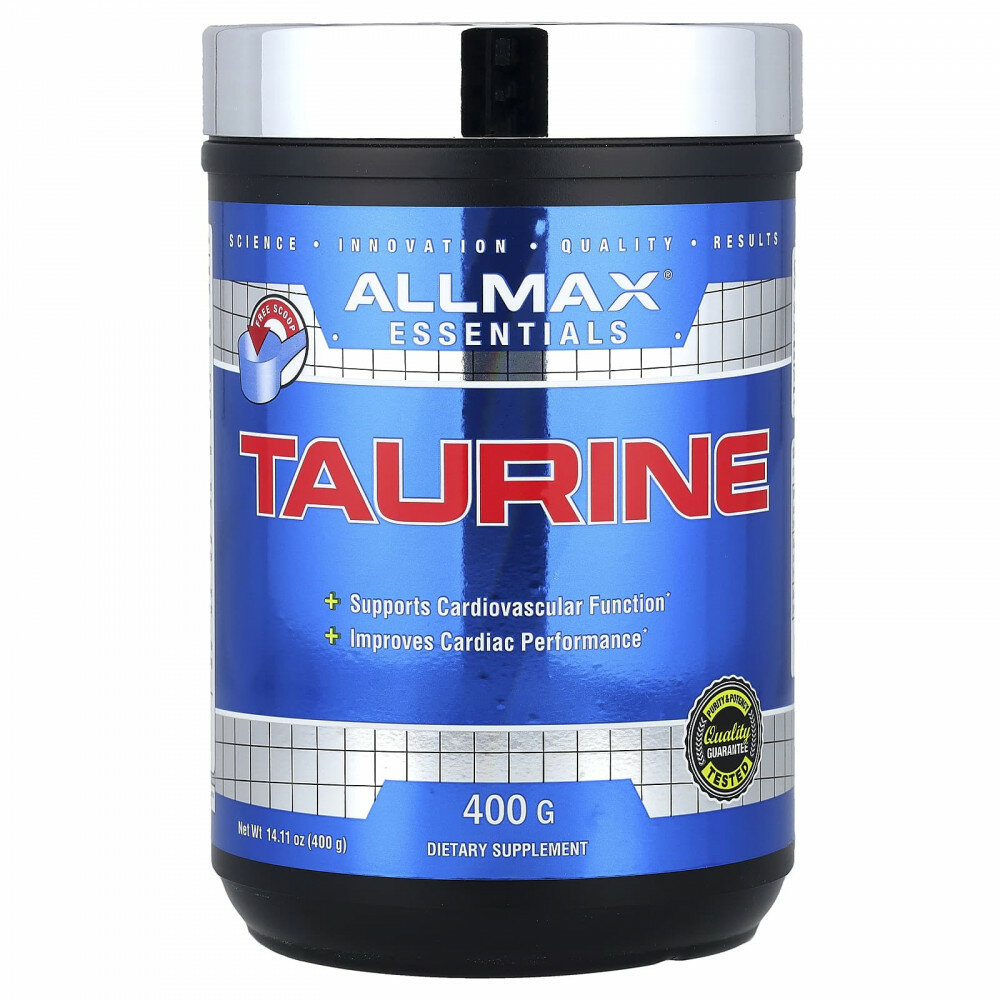 ALLMAX, Essentials, таурин, 400 г (14,11 унции)