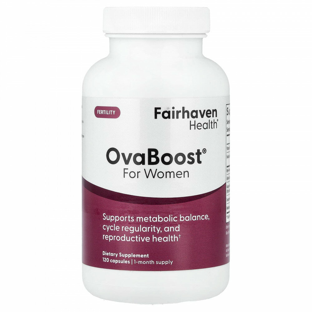 Fairhaven Health, OvaBoost® для женского здоровья, 120 капсул