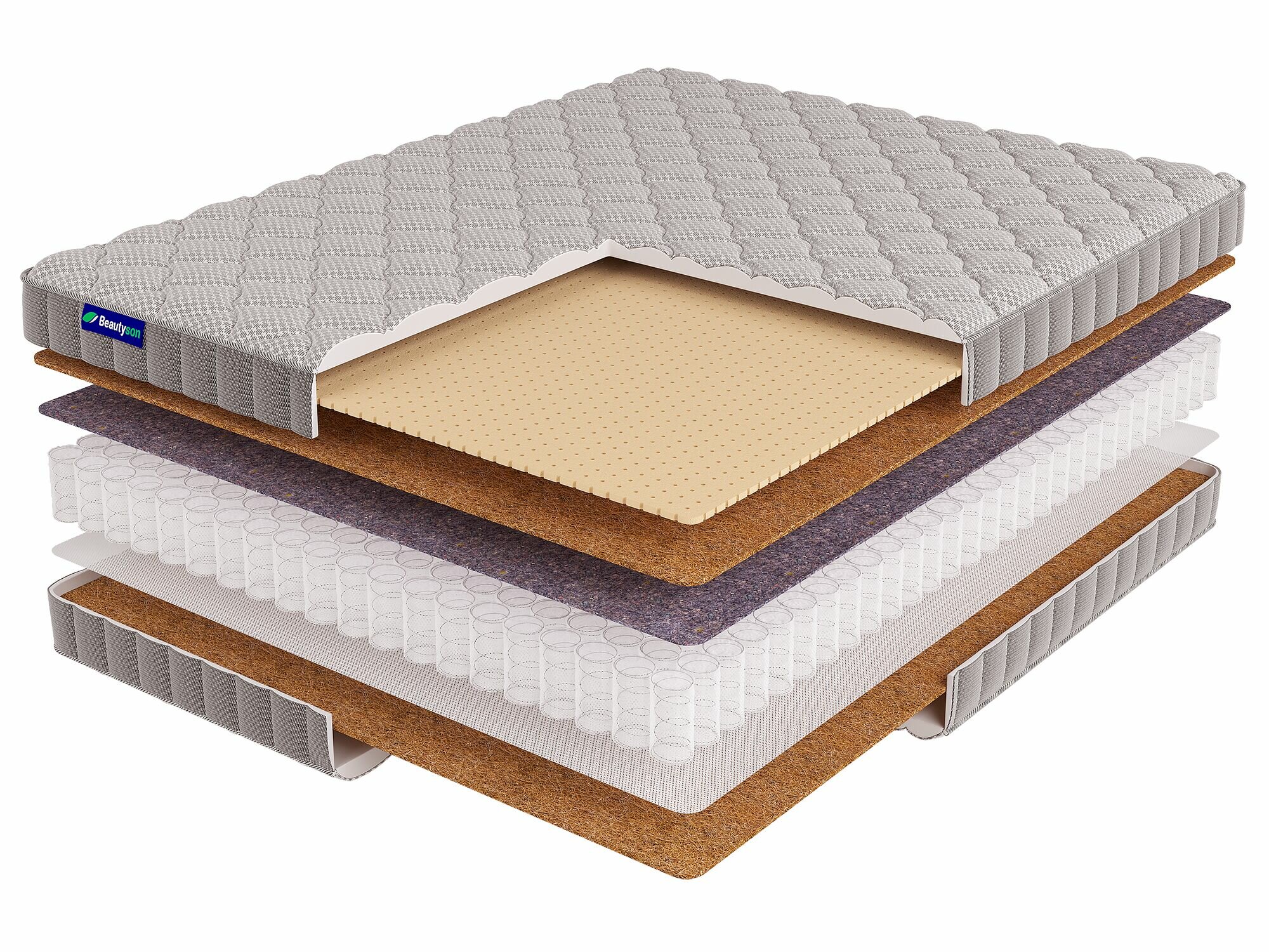 Матрас Beautyson Roll Spring Comfort S600 90х195 высота 17 см