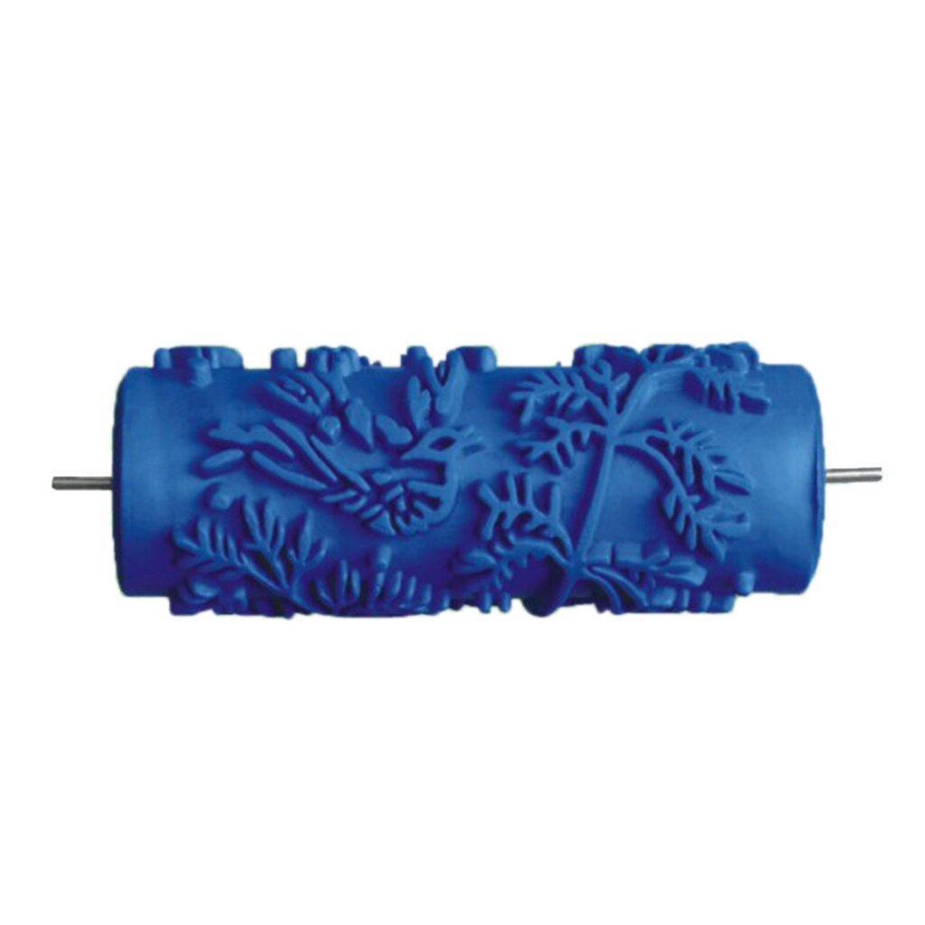 Текстурный Валик 5-дюймовый Резиновый Малярный Валик С Рисунком, Подходящий Для Выполнения Малярных работ