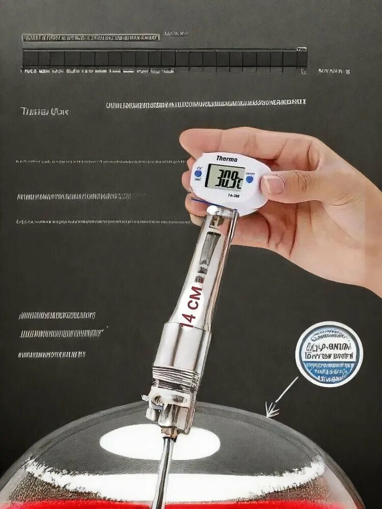 Термометр с длинным щупом для самогонного аппарата