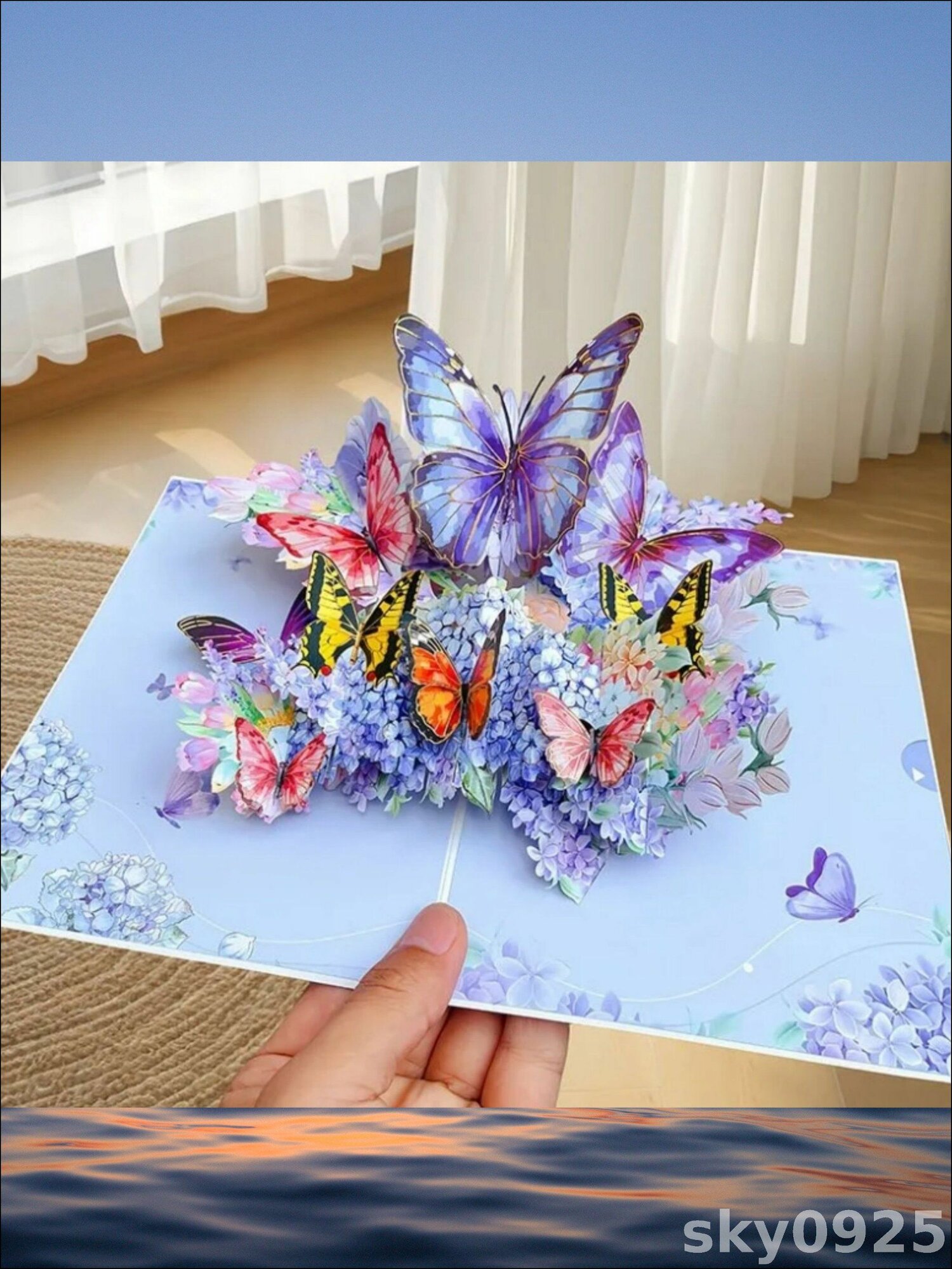 Эксклюзивный объемный 3D букет из бабочек для подарка женщине, маме, любимой девушке или коллеге