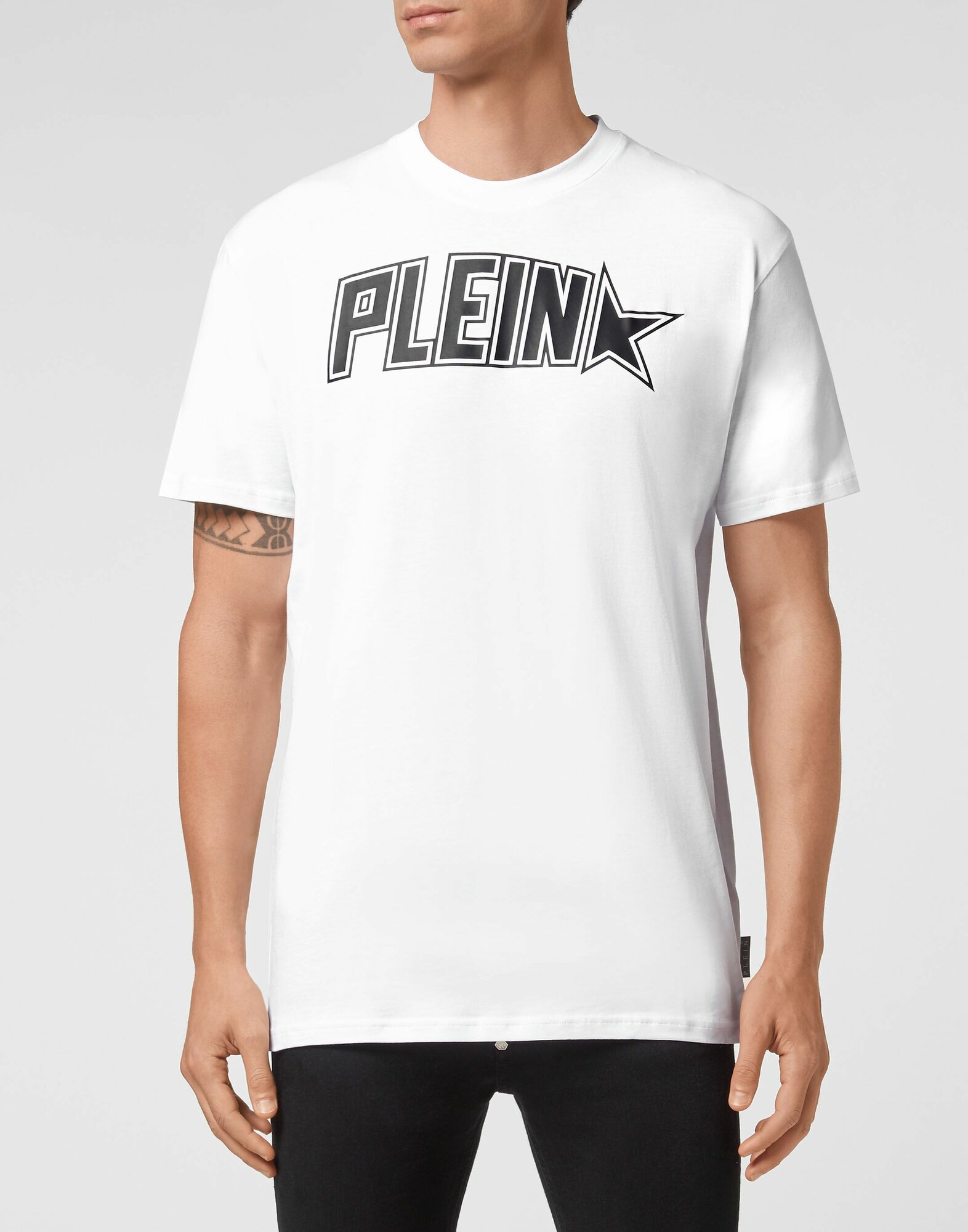 Футболка PHILIPP PLEIN, размер 48, белый — фото 1