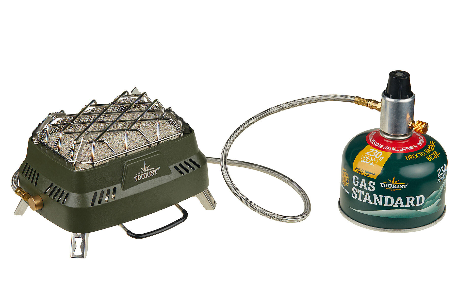 Обогреватель газовый TOURIST BOBR портативный, с функцией плиты (без Газового баллона)