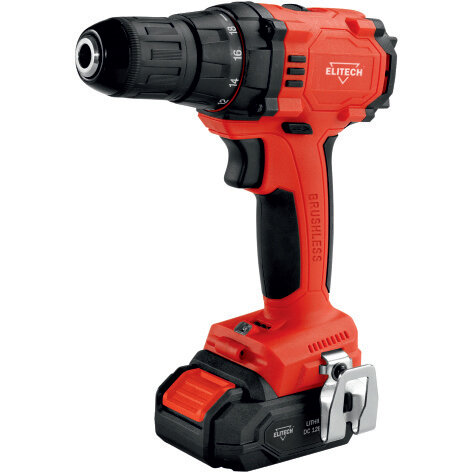 Дрель-шуруповерт аккумуляторный ELITECH ДА 12БЛ2 (Е2201.001.01)