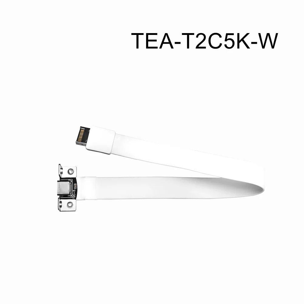 Кабель USB 3.2 Gen2x2 Type-E - Type-C, 30cm, TEA-T2C5K-W