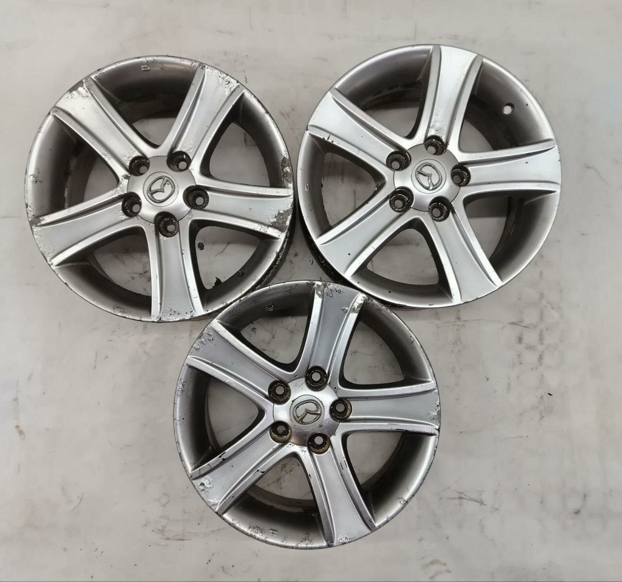 Колесные диски Mazda 16x7 PCD 5x114.3 D67.1 ET55 (оригинал)