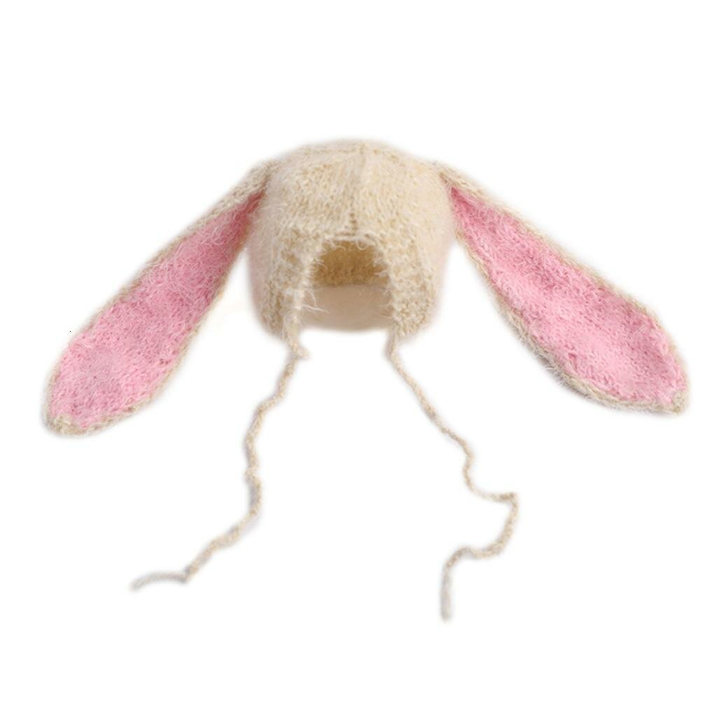 Шляпка-ушки кролика для детского праздника, Бежевый