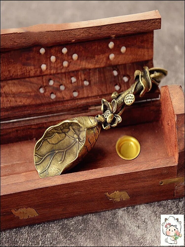 Ложка кофейная Ложка чайная 1 предм. медь, белый