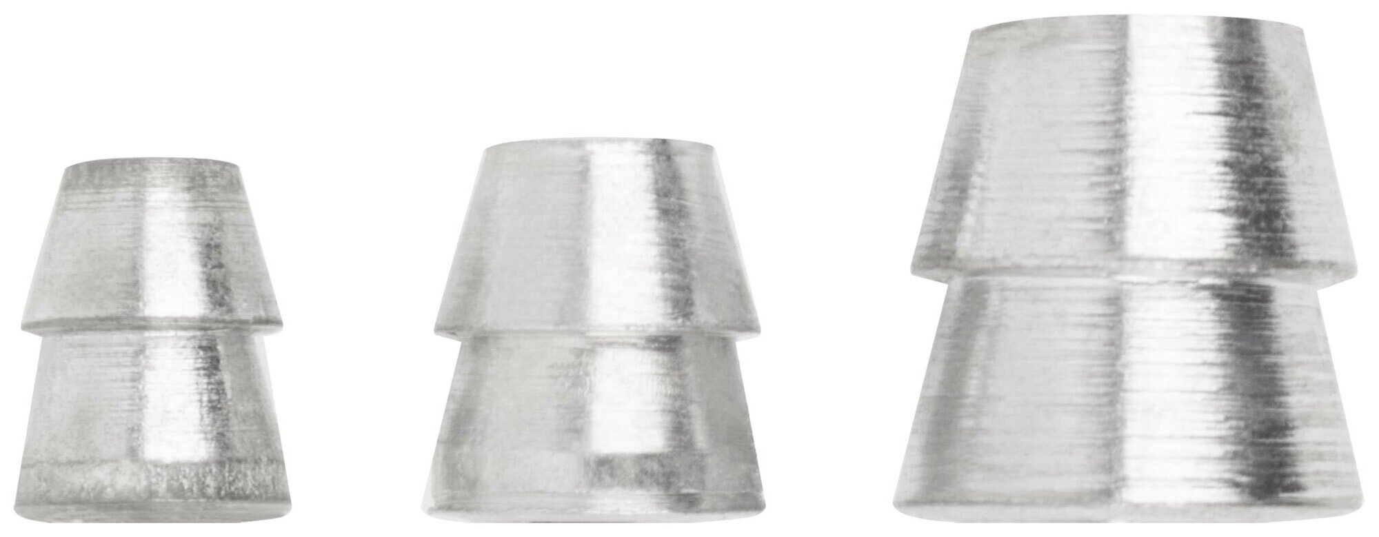 Клинья для молотка и топора "кольцевые", 3 шт, 10х8 мм, 12х10 мм и 14х13 мм