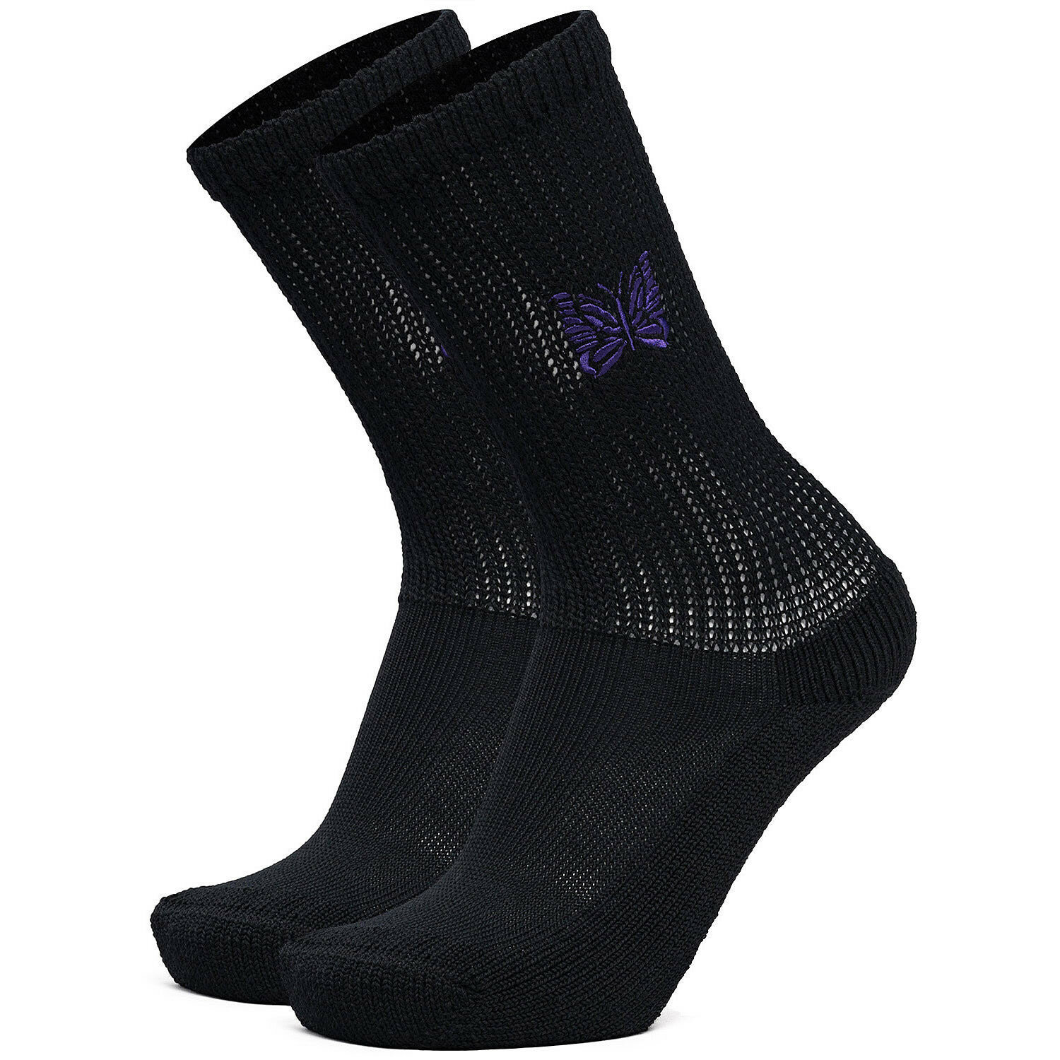 Носки Needles Носки Needles Pile Socks, размер S, black — фото 1