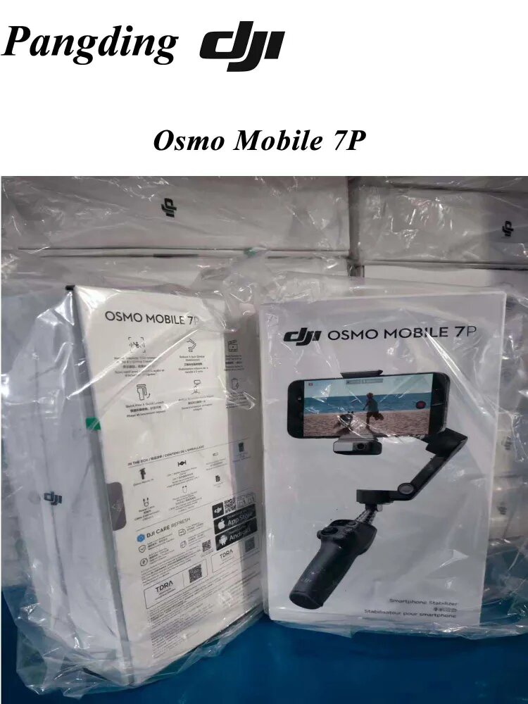 DJI Osmo Mobile 7P - Стабилизатор для смартфона, 3-осевой, для телефона, белый — фото 1